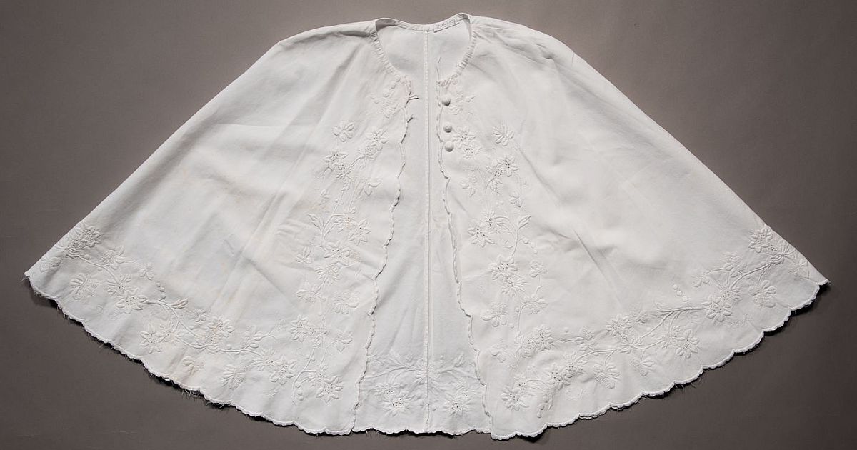 Frisierumhang von Fürstin Maria Anna von Wrede - Bayerisches Nationalmuseum