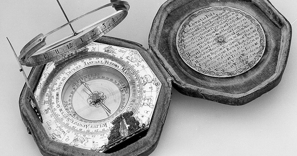 Äquatorial-Sonnenuhr - Bayerisches Nationalmuseum