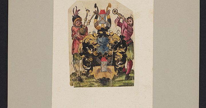 Grafik: Stammbuchblatt - Bayerisches Nationalmuseum