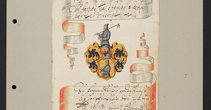 Grafik: Stammbuchblatt - Bayerisches Nationalmuseum