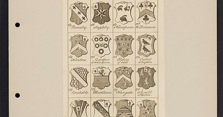 Grafik: Stammbuchblatt - Bayerisches Nationalmuseum