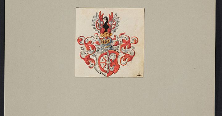 Grafik: Wappen von Familien - Bayerisches Nationalmuseum