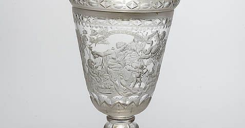 Deckelpokal mit Liebesallegorien - Bayerisches Nationalmuseum