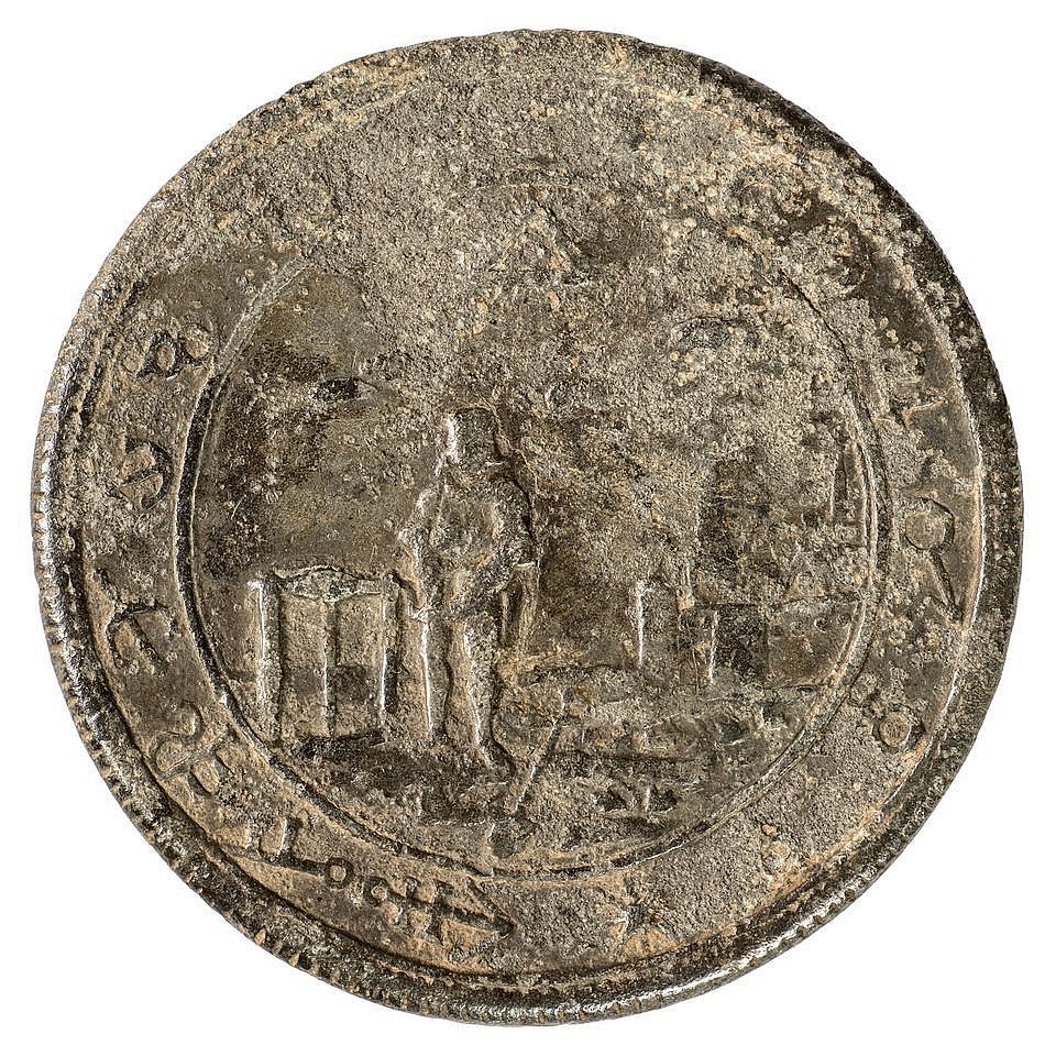 Plakette mit dem Lob des Arztes und des Apothekers nach Jesus Sirach ...