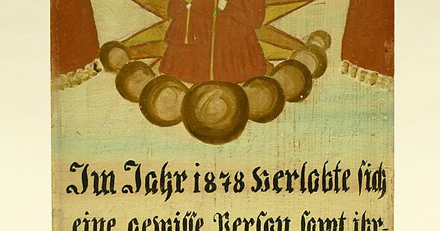 Votivgemälde: Maria Stern von Taxa - Bayerisches Nationalmuseum