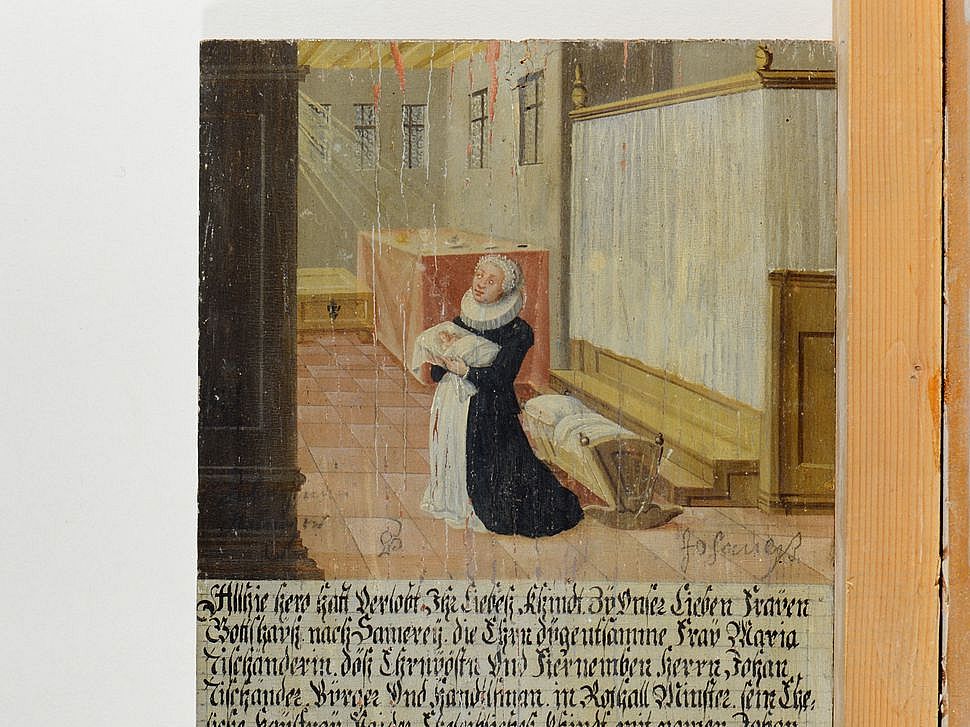 Schachfigur (dunkel): Königin zu Pferd - Bayerisches Nationalmuseum