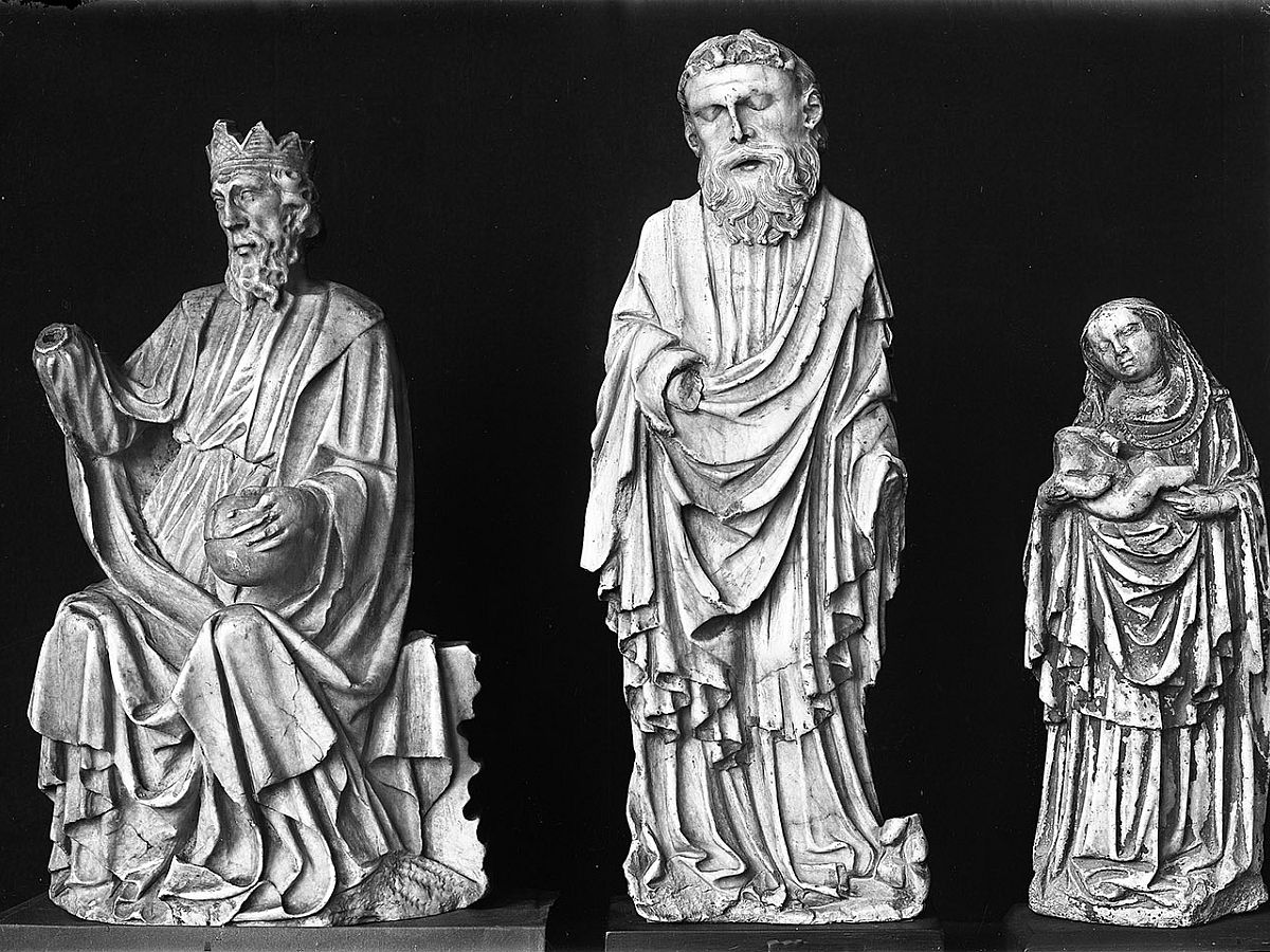Figur (Kopie): Apostel Mathias (Paulus?) - Bayerisches Nationalmuseum