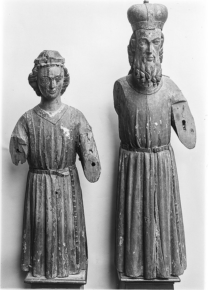 Männliches Standbild. - Bayerisches Nationalmuseum