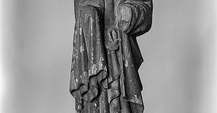 Männliches Standbild, - Bayerisches Nationalmuseum
