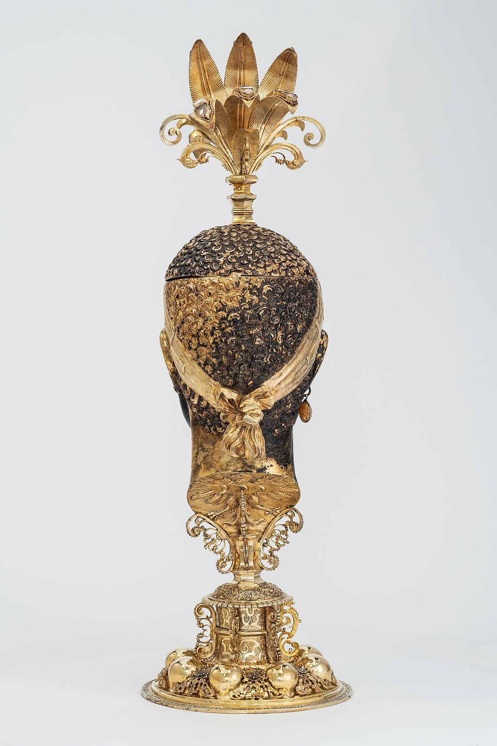 Deckelpokal, sog. Mohrenkopfpokal - Bayerisches Nationalmuseum