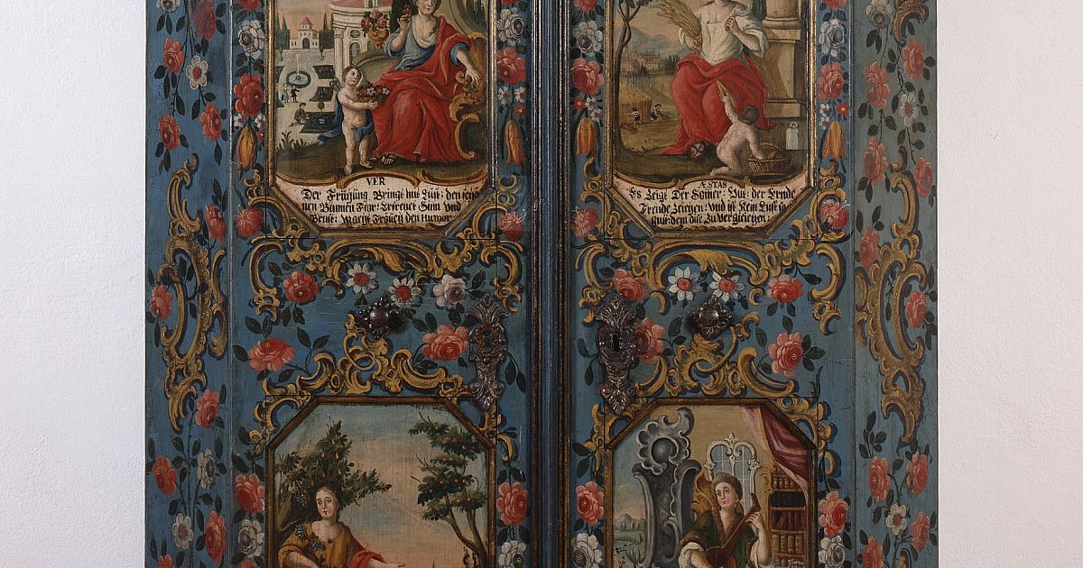 Zweitüriger Schrank - Bayerisches Nationalmuseum